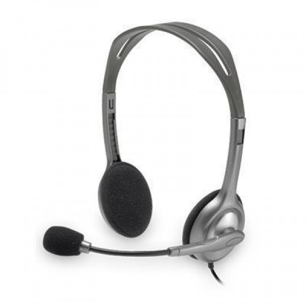 Buy Logitech H110 Stereo Headset with Noise-Cancelling Microphone ...