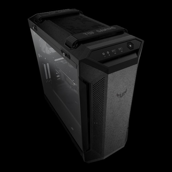 Buy ASUS TUF GAMING GT501 MID-TOWER CASE - GRAY/WITH HANDLE online at ...