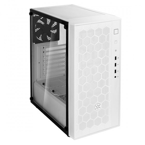 Buy SilverStone Fara R1 ATX White Mid Tower Case online at Legend PC