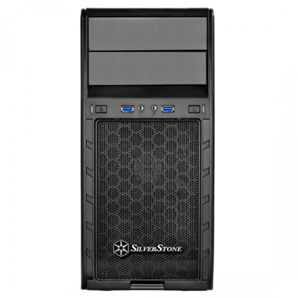 Buy SilverStone PS12B Precision mATX Black Mini Tower Case online at ...
