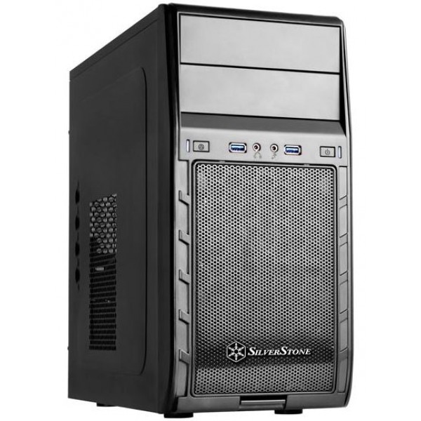 Buy SilverStone PS12B Precision mATX Black Mini Tower Case online at ...