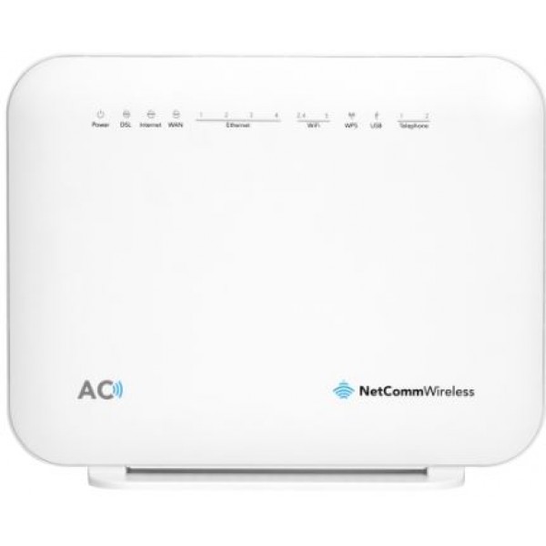 Buy Netcomm NF18ACV AC1600 Gigabit Modem Router with VoIP online at ...